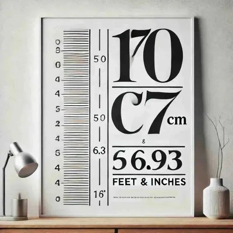 170 cm in feet = 5'7" | Height Conversion & Stats – Eduyush