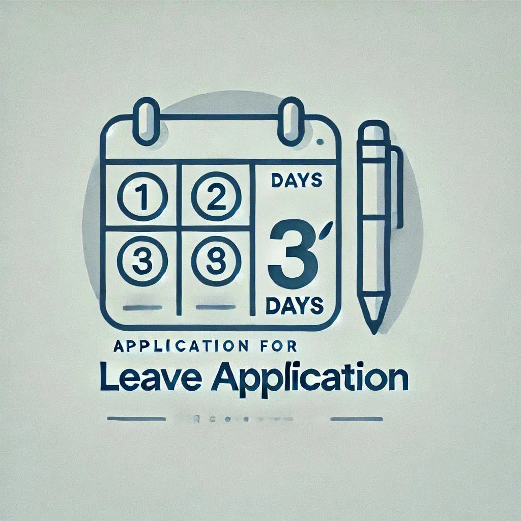 Application for 3 days leave. 10+ Samples and tips – Eduyush