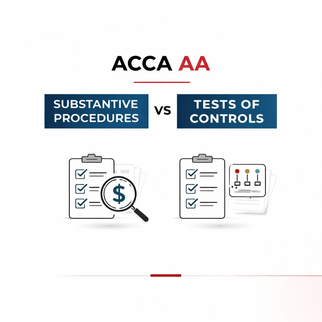 Substantive Procedures vs Tests of Controls ACCA AA – Eduyush