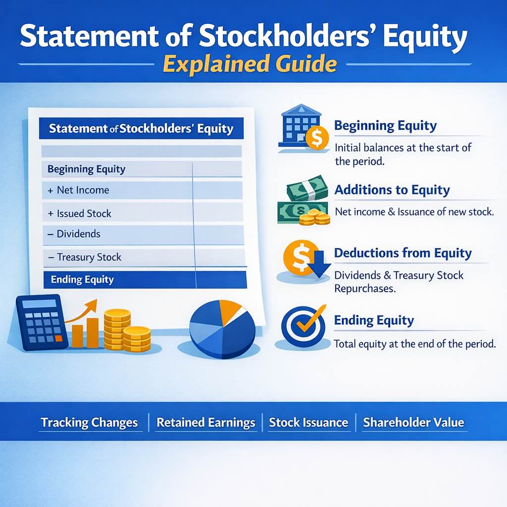 Statement of Stockholders' Equity: CPA FAR Guide With Examples – Eduyush