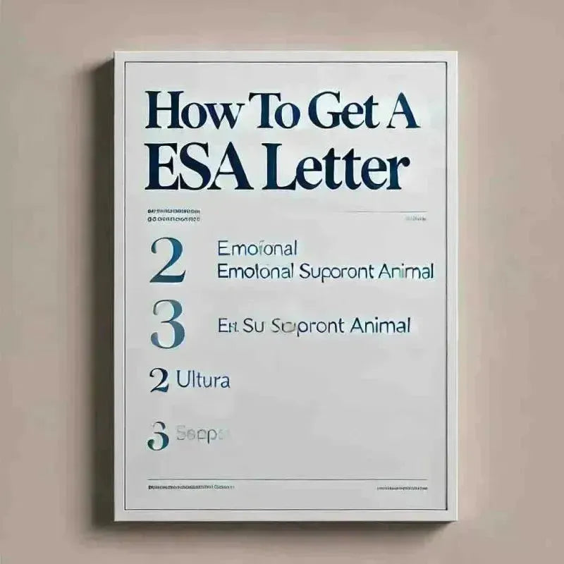 How to Get an ESA Letter – Eduyush
