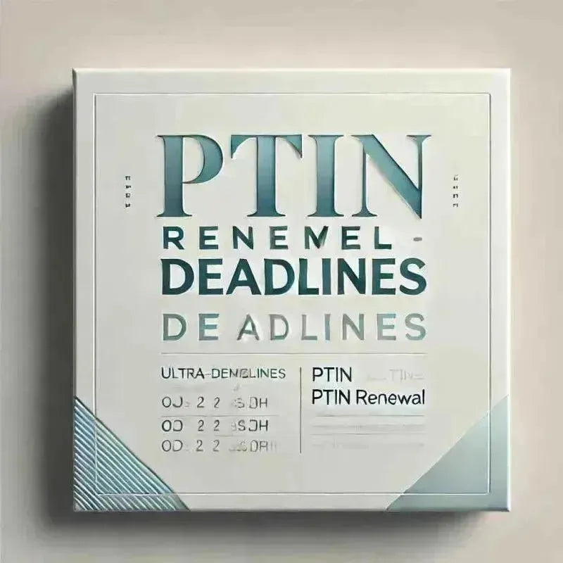 PTIN Renewal Deadlines: What Happens If You Miss the Deadline? – Eduyush