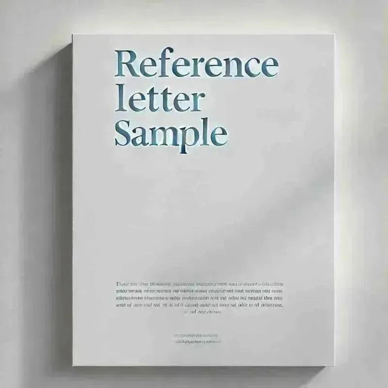 Reference Letter Sample: 11 Perfect Examples – Eduyush