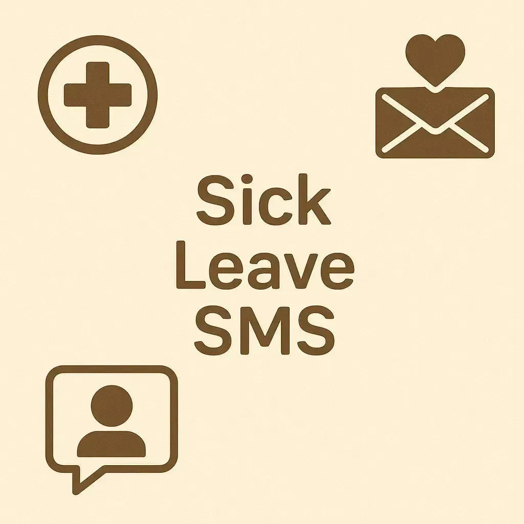 Sick Leave SMS Templates You’ll Actually Use Today! – Eduyush