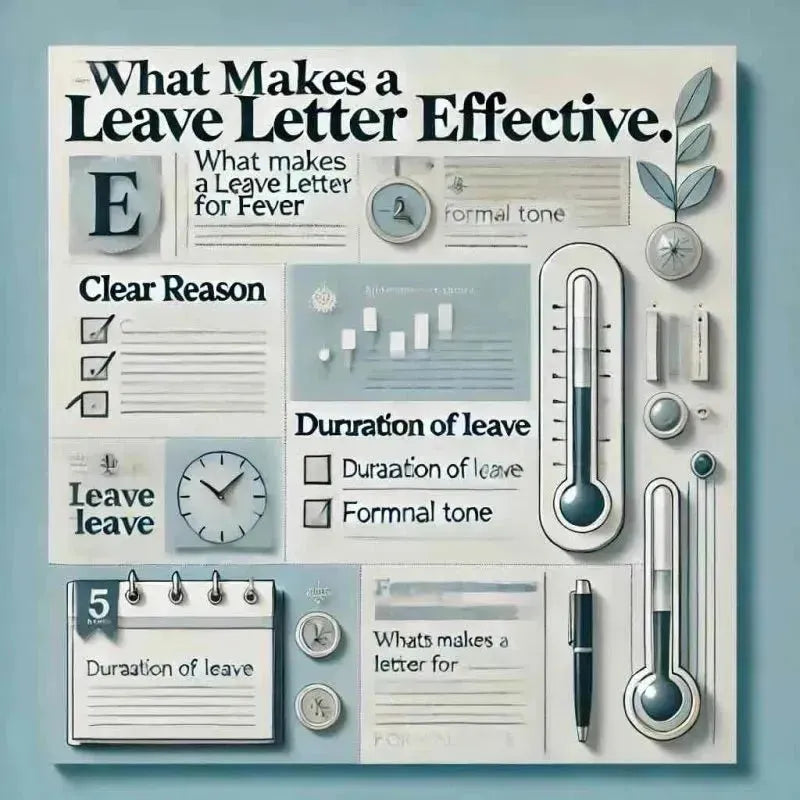 What Makes a Leave Letter for Fever Effective? Tips – Eduyush